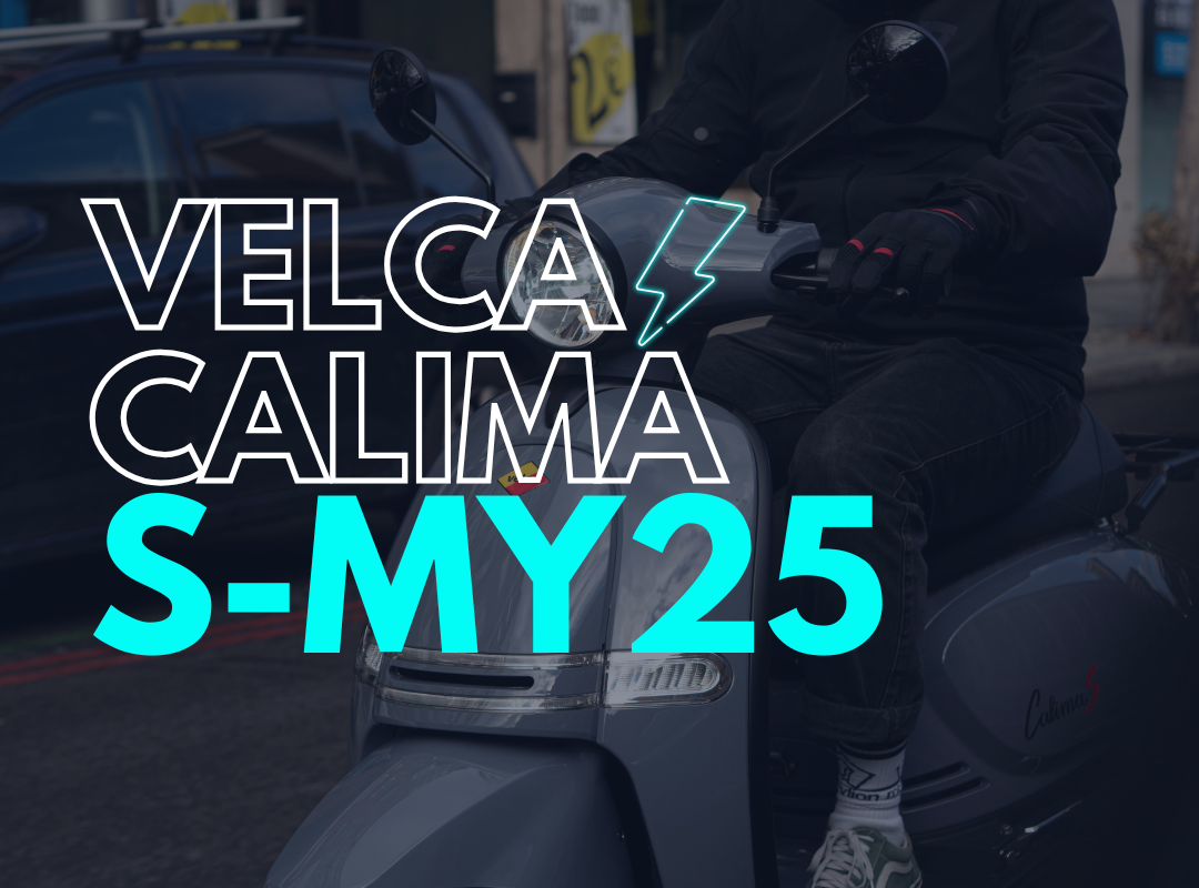Velca Calima S MY25: La Moto Eléctrica con ABS más económica.